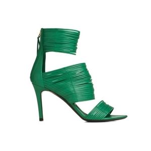 LK Bennett | Shoes | Lk Bennett Green Strappy Heels 36 | Poshmark